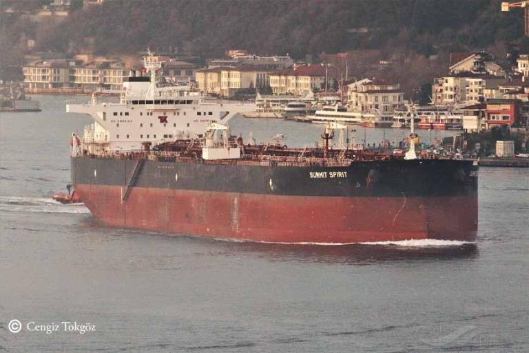 SUMMIT SPIRIT, Crude Oil Tanker - Details and current position - IMO ...