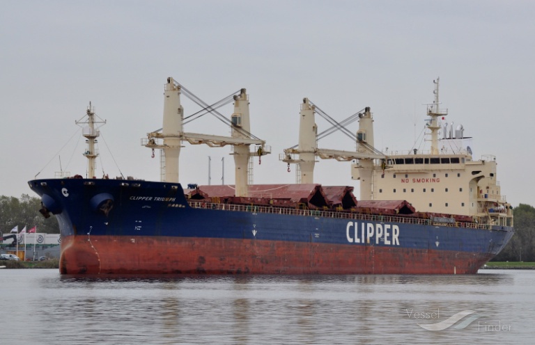 CLIPPER TRIUMPH, Bulk Carrier - Details and current position - IMO 9406025 - VesselFinder