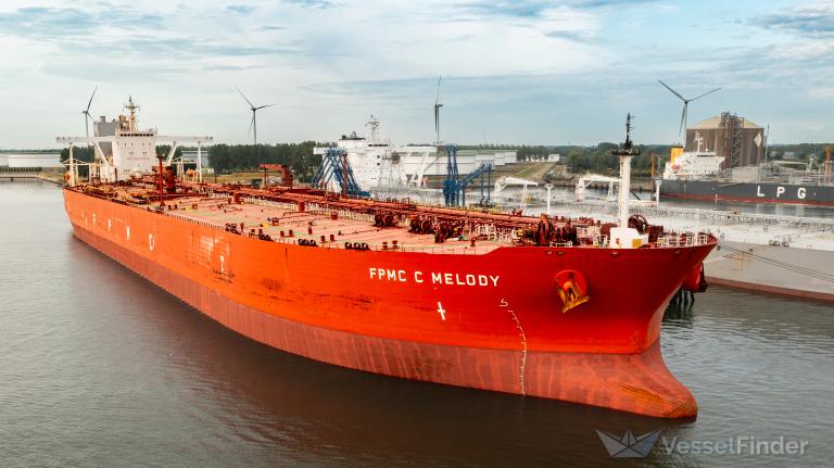 FPMC C MELODY, Crude Oil Tanker - Details and current position - IMO 9406178 - VesselFinder