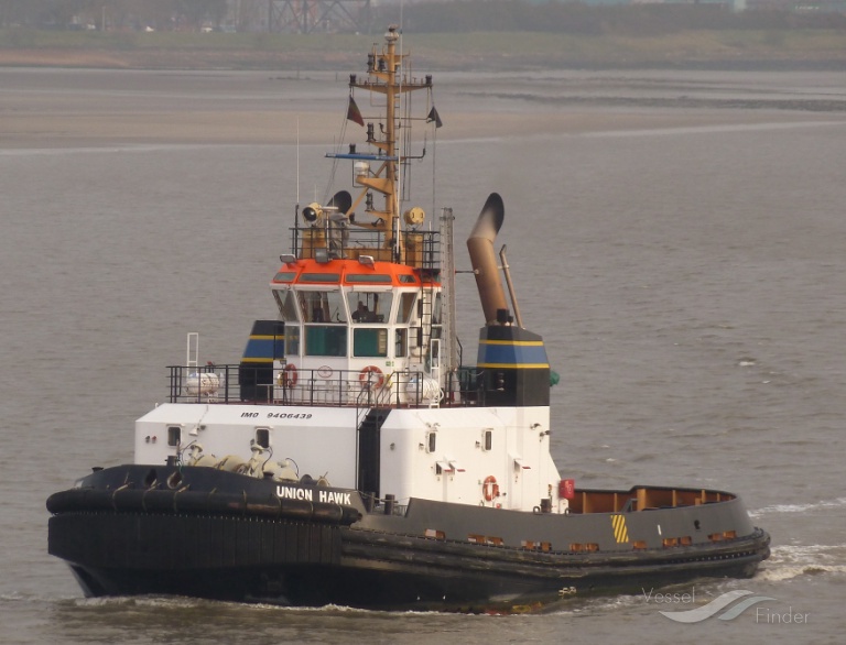 UNION HAWK, Tug - Detalles del buque y posición actual - IMO 9406439 ...