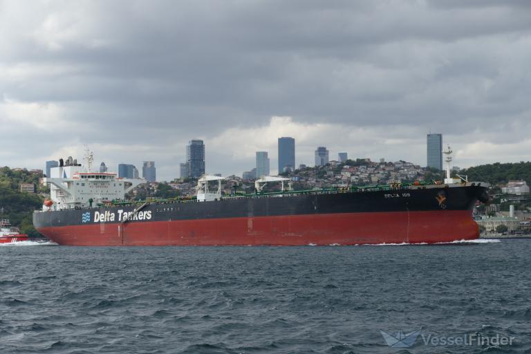 DELTA IOS, Crude Oil Tanker - Details and current position - IMO ...