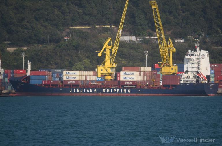 JJ SUN, Container Ship - Details and current position - IMO 9406831 ...