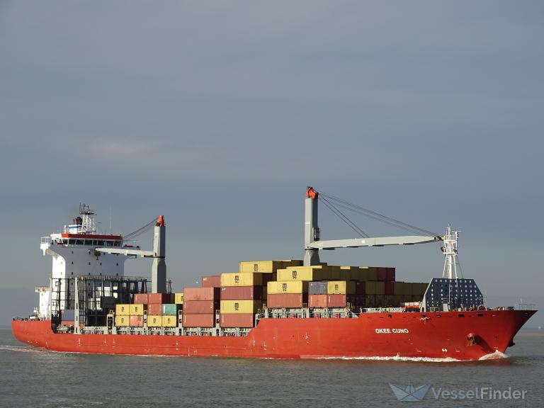 OKEE CUNO, Container Ship - Details and current position - IMO 9406960 ...