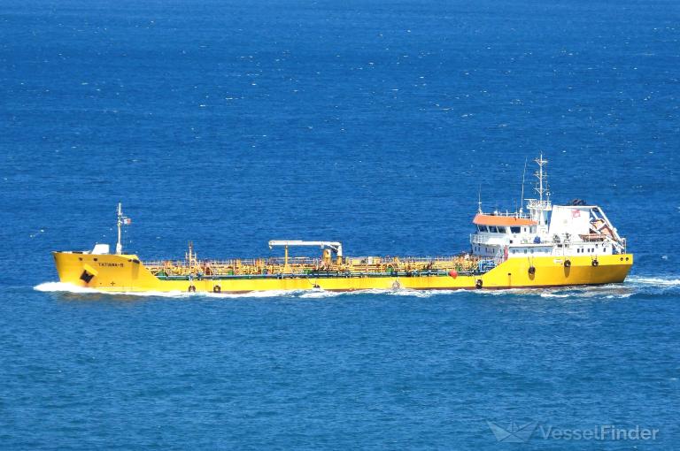 TATIANA B, Chemical/Oil Products Tanker - Details and current position - IMO 9406972 - VesselFinder