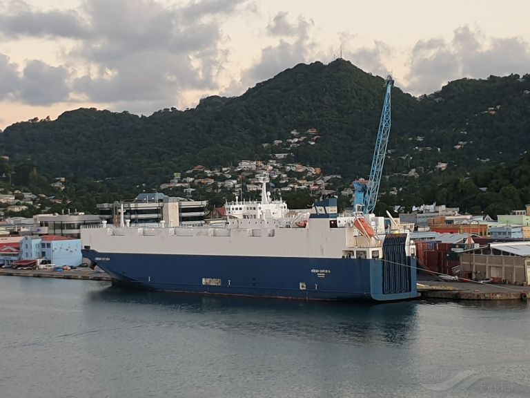 HOEGH CARIBIA, Vehicles Carrier - Details and current position - IMO ...
