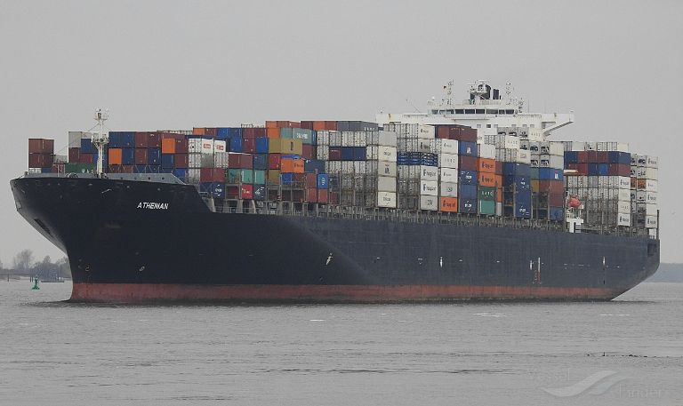 ATHENIAN, Container Ship - Détails du bateau et situation actuelle ...