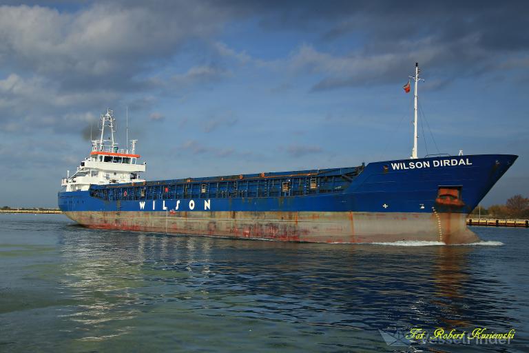 WILSON DIRDAL, General Cargo Ship - Schiffsdaten und aktuelle Position ...
