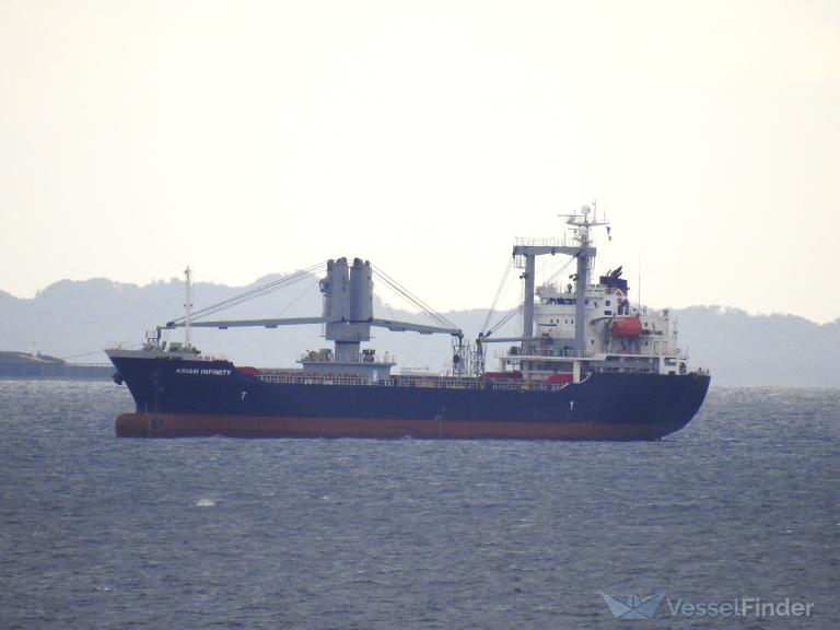 ASIAN INFINITY, General Cargo Ship - Details and current position - IMO ...