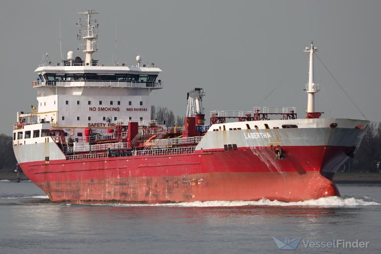 LAGERTHA, Chemical/Oil Products Tanker - Details and current position ...