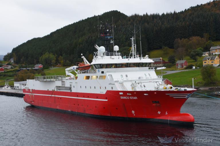 SANCO STAR, Research Vessel - Details and current position - IMO ...