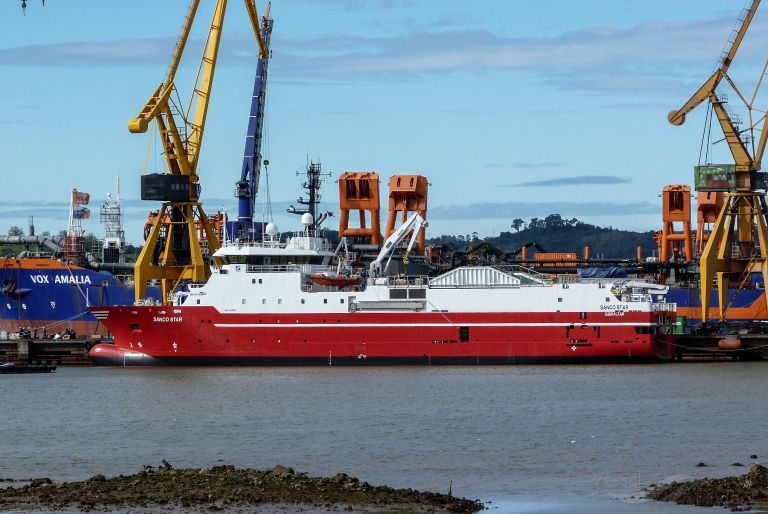 SANCO STAR, Research Vessel - Detalles del buque y posición actual ...