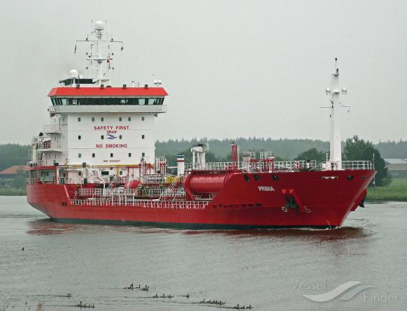 NIMBUS, Chemical/Oil Products Tanker - Detalles del buque y posición ...