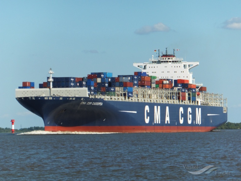 CMA CGM CASSIOPEIA, Container Ship - Detalles del buque y posición ...