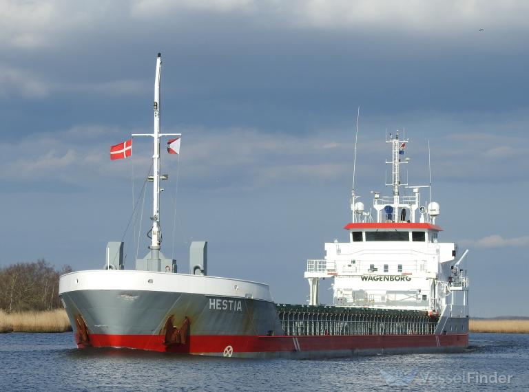 HESTIA, General Cargo Ship - Details and current position - IMO 9411783 ...