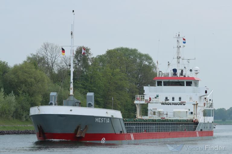 HESTIA, General Cargo Ship - Details and current position - IMO 9411783 ...