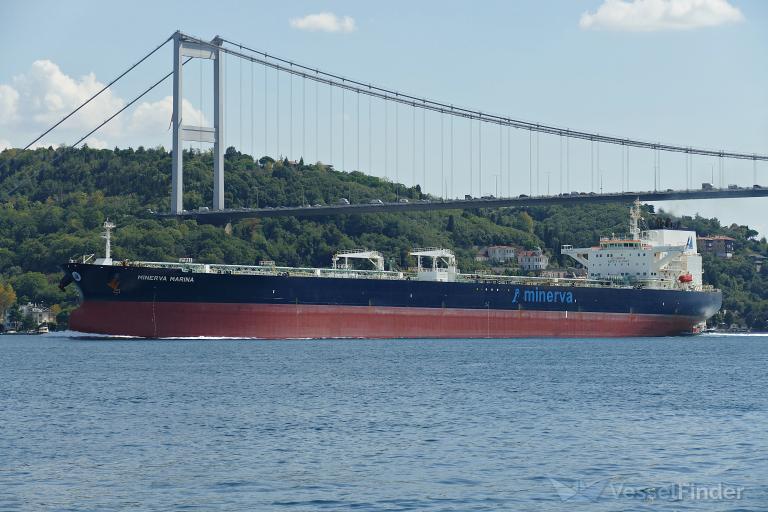 MINERVA MARINA, Crude Oil Tanker - Details and current position - IMO ...