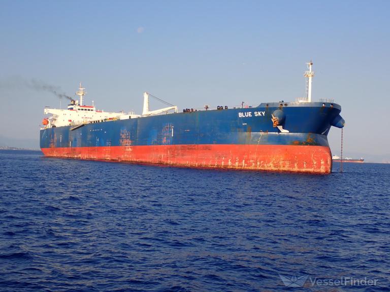BLUE SKY, Crude Oil Tanker - Details and current position - IMO 9413016 ...