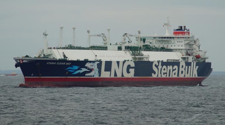 STENA CLEAR SKY, LNG Tanker - Détails du bateau et situation actuelle ...