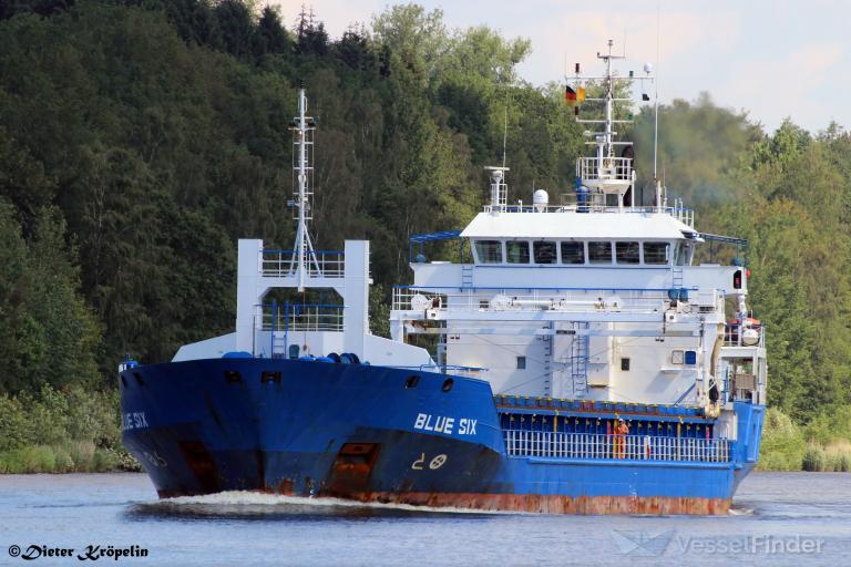 BLUE SIX, General Cargo Ship - Details and current position - IMO ...