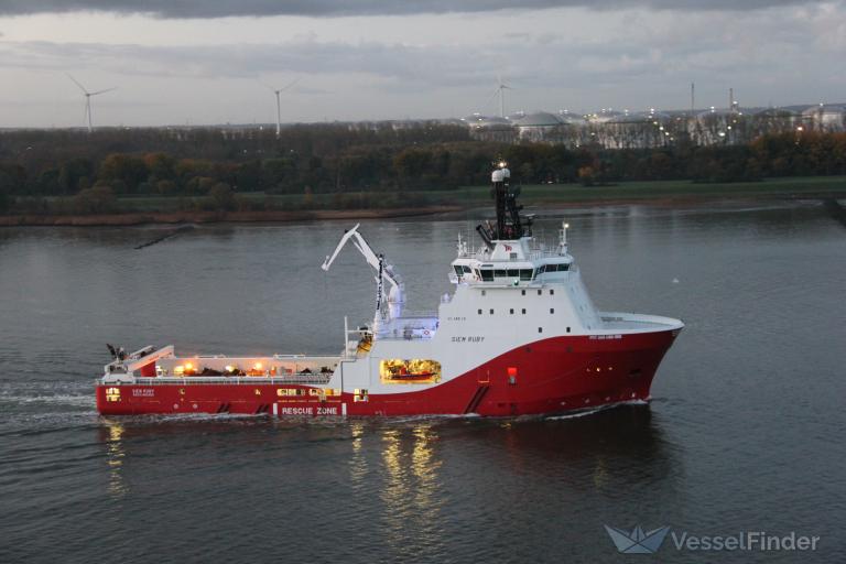 SIEM RUBY, Offshore Tug/Supply Ship - Details and current position ...