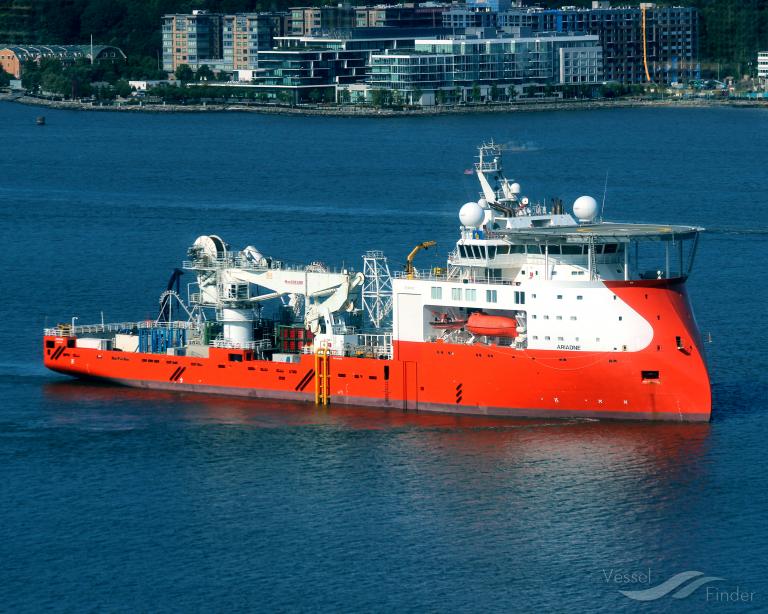 ARIADNE, Offshore Support Vessel - Gemi detayları ve güncel harita ...