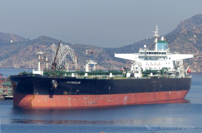 PATROCLUS, Crude Oil Tanker - Details and current position - IMO ...