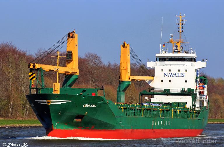 LEMLAND, General Cargo Ship - Details and current position - IMO ...
