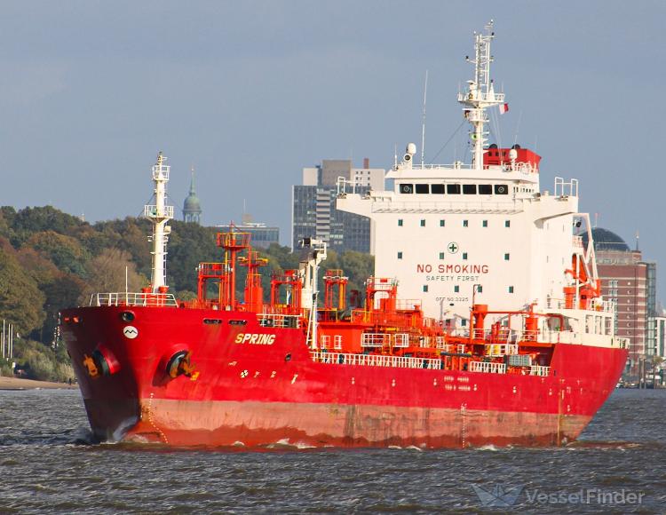 SPRING, Chemical/Oil Products Tanker - Details and current position ...