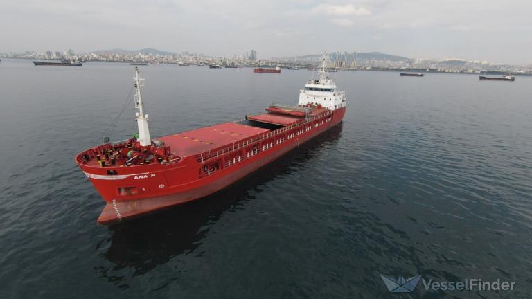 MV ANA N, General Cargo Ship - Details and current position - IMO ...