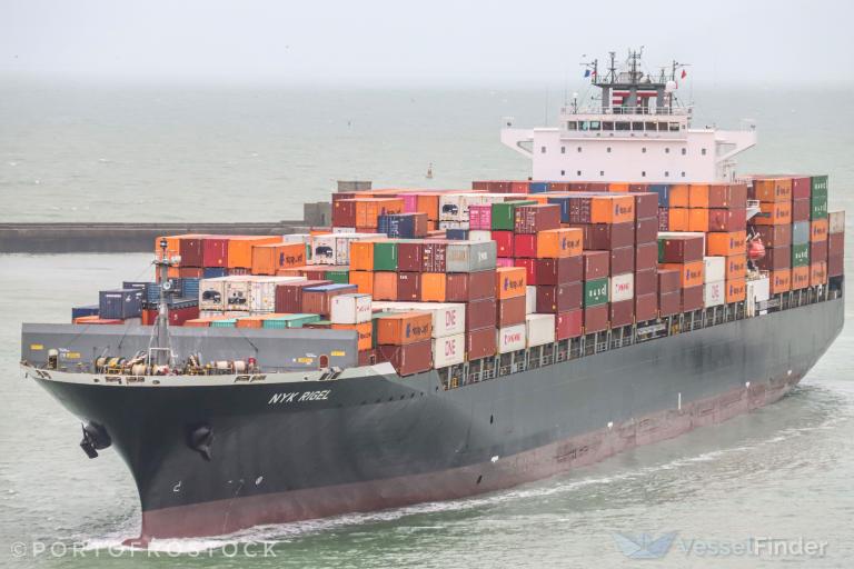 NYK RIGEL, Container Ship - Details and current position - IMO 9416977 ...