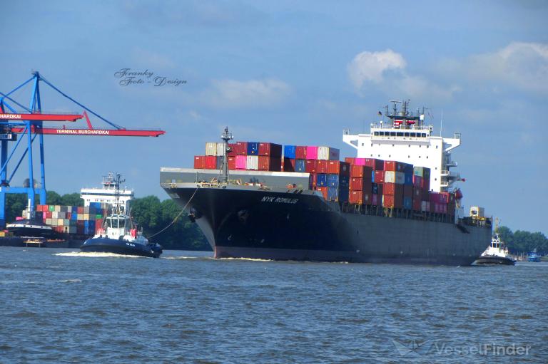 NYK ROMULUS, Container Ship - Details and current position - IMO ...