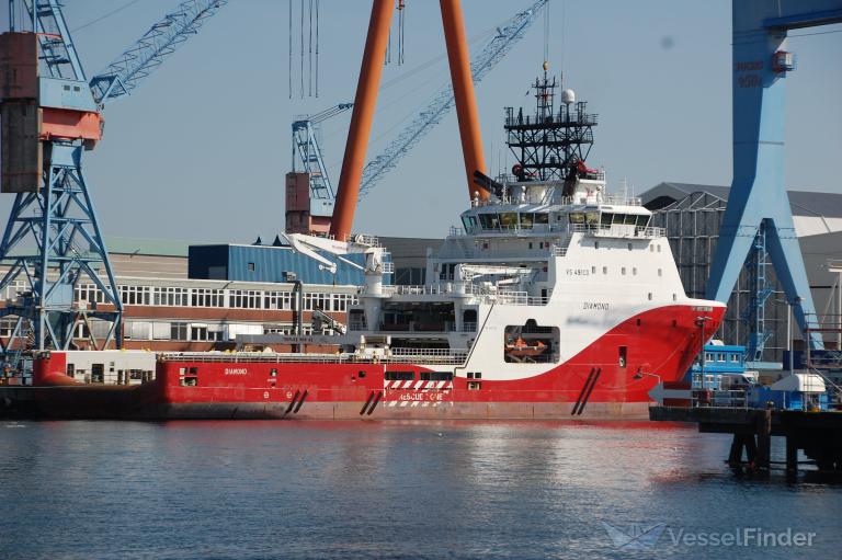 DIAMOND, Offshore Tug/Supply Ship - Schiffsdaten und aktuelle Position ...