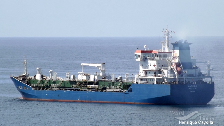 MT MADEIRO, Chemical/Oil Products Tanker - Details and current position ...