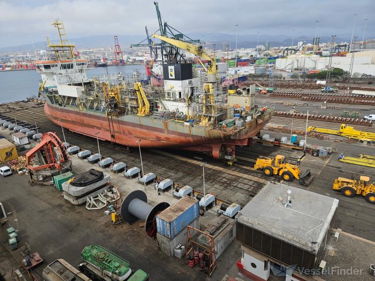 CRESTWAY, Hopper Dredger - Details and current position - IMO 9420332 ...