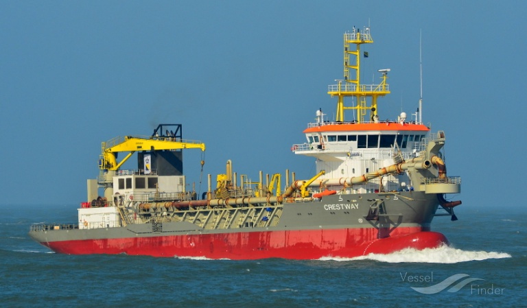 CRESTWAY, Hopper Dredger - Detalles del buque y posición actual - IMO ...