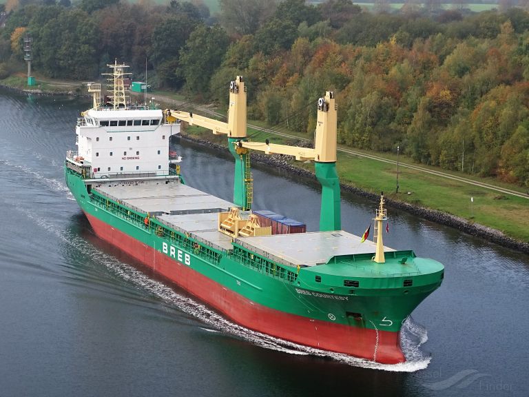 BREB COURTESY, General Cargo Ship - Détails du bateau et situation ...