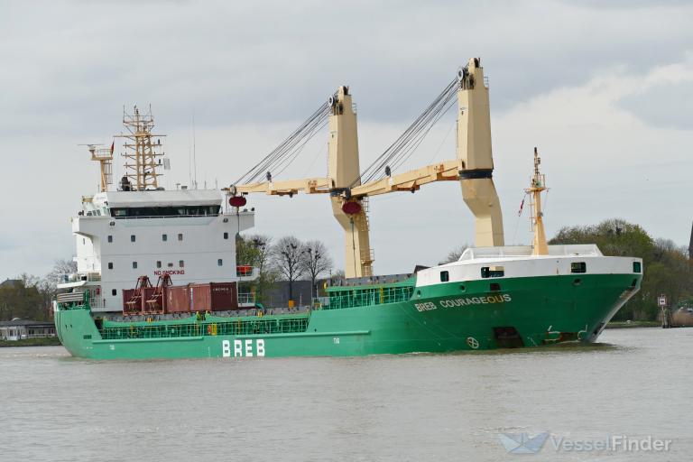BREB COURAGEOUS, General Cargo Ship - Details and current position - IMO 9421178 - VesselFinder