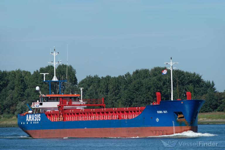 EEMS SKY, General Cargo Ship - Details and current position - IMO 9421647 - VesselFinder
