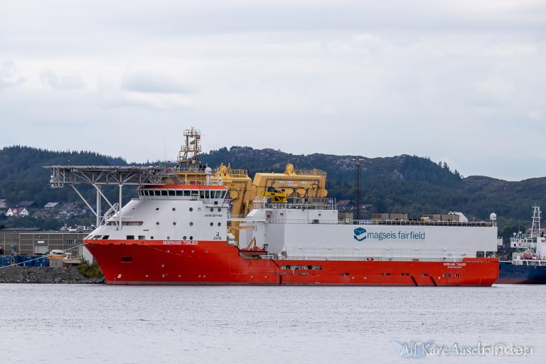 NORMAND TONJER, Offshore Tug/Supply Ship - Details and current position ...