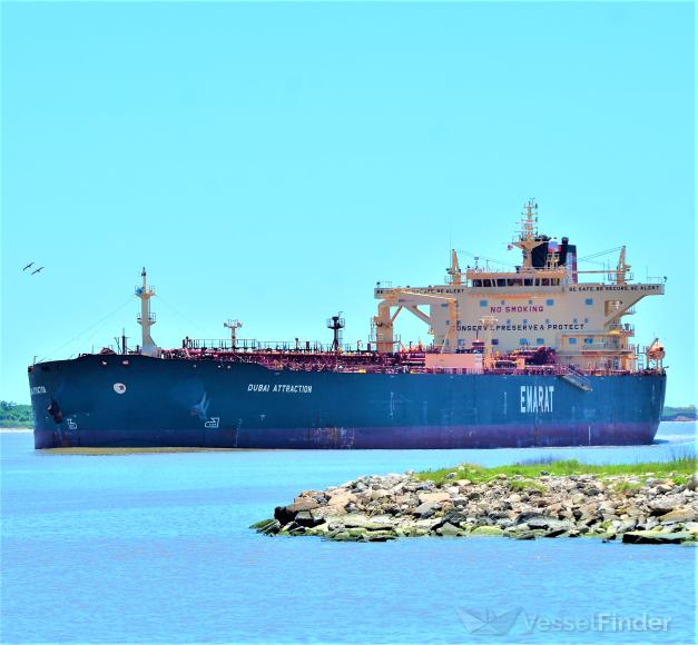 DUBAI ATTRACTION, Crude Oil Tanker - Details and current position - IMO ...