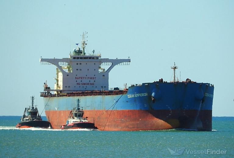 OCEAN EMPEROR, Bulk Carrier - Details and current position - IMO ...