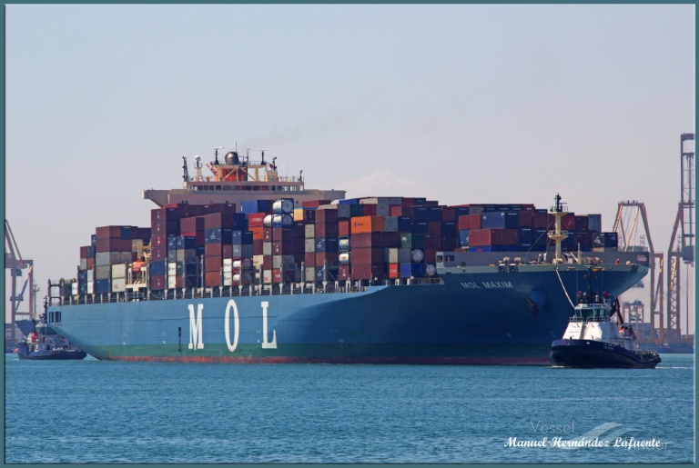 MOL MAXIM, Container Ship - Detalles del buque y posición actual - IMO ...
