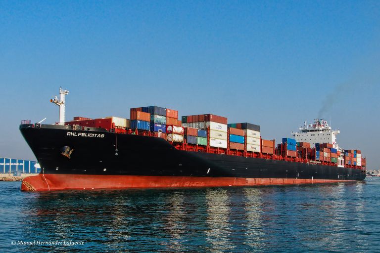 S AENEAS, Container Ship - Details and current position - IMO 9426790 ...