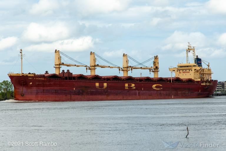 UBC STOCKHOLM, General Cargo Ship - Details and current position - IMO ...