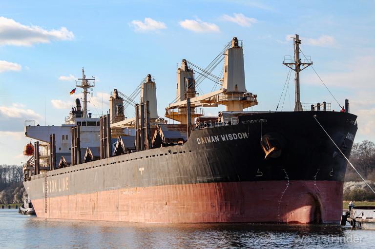 DAIWAN WISDOM, Bulk Carrier - Details and current position - IMO ...