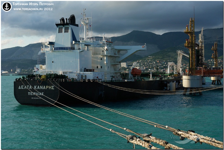DELTA KANARIS, Crude Oil Tanker - Details and current position - IMO ...
