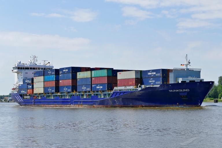 MUNKSUND, Container Ship - Dettagli della nave e posizione attuale ...