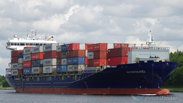 MUNKSUND, Container Ship - Details and current position - IMO 9429223 ...