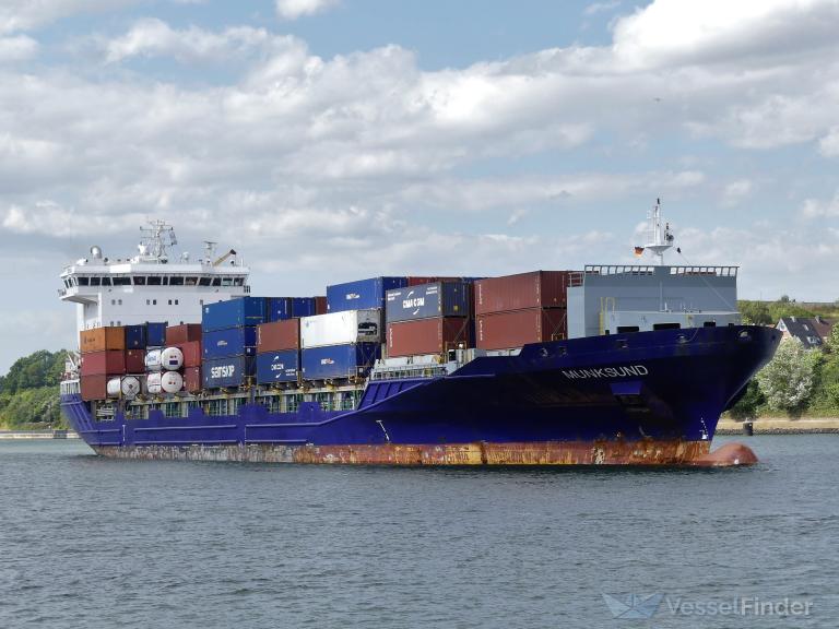 MUNKSUND, Container Ship - Details and current position - IMO 9429223 ...