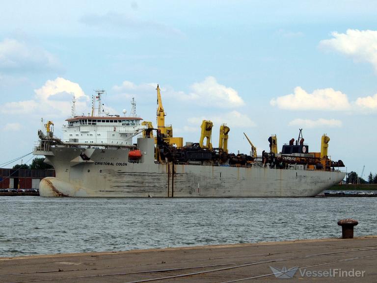 CRISTOBAL COLON, Hopper Dredger - Details and current position - IMO ...